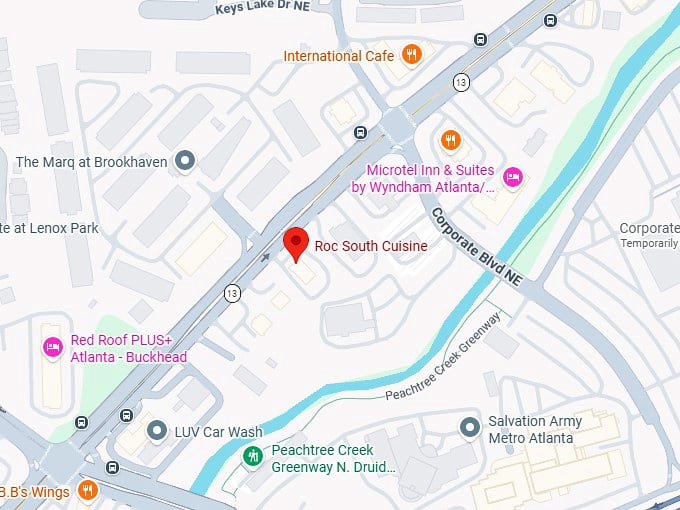 16. roc south cuisine map