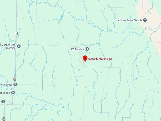 16. rutledge flea market map