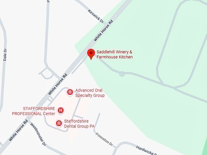 16. saddlehill winery & farmhouse kitchen map