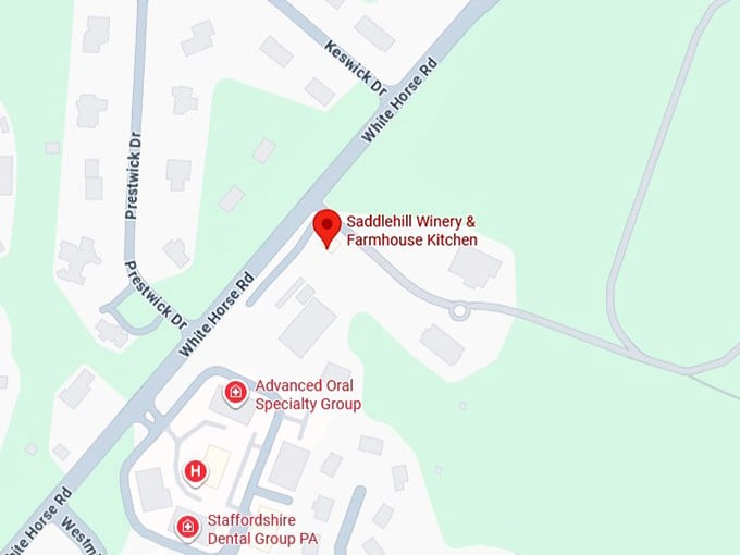 16. saddlehill winery & farmhouse kitchen's map
