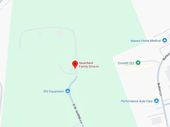 16. sauerbeck family drive in map