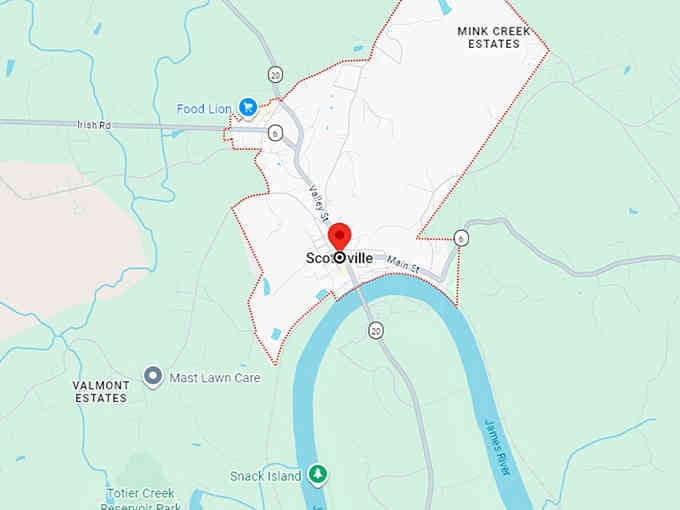 16. scottsville map