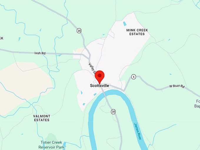 16. scottsville va map