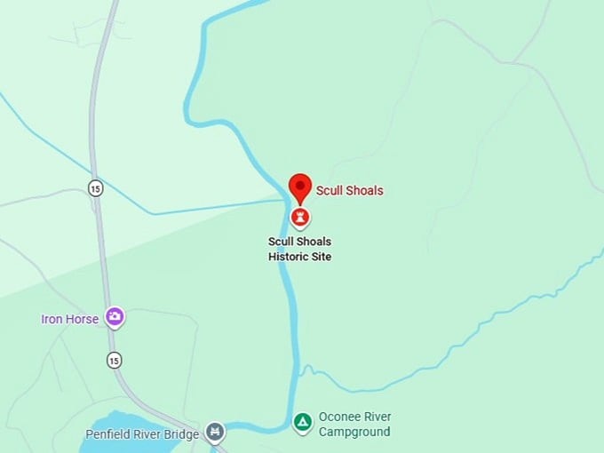 16. scull shoals map