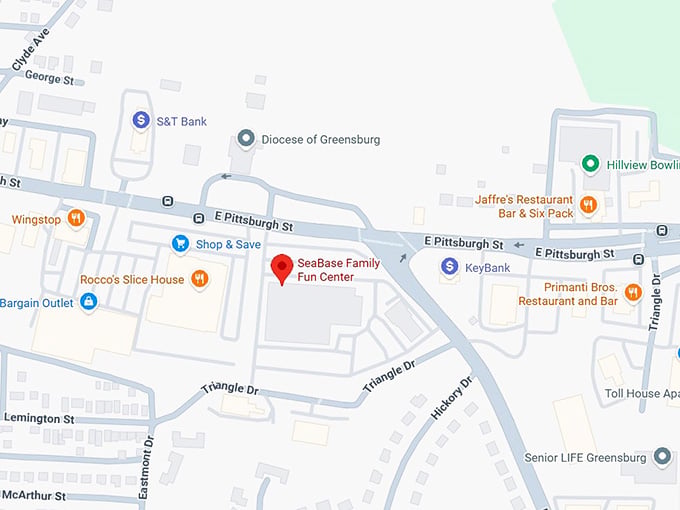16. seabase family fun center map