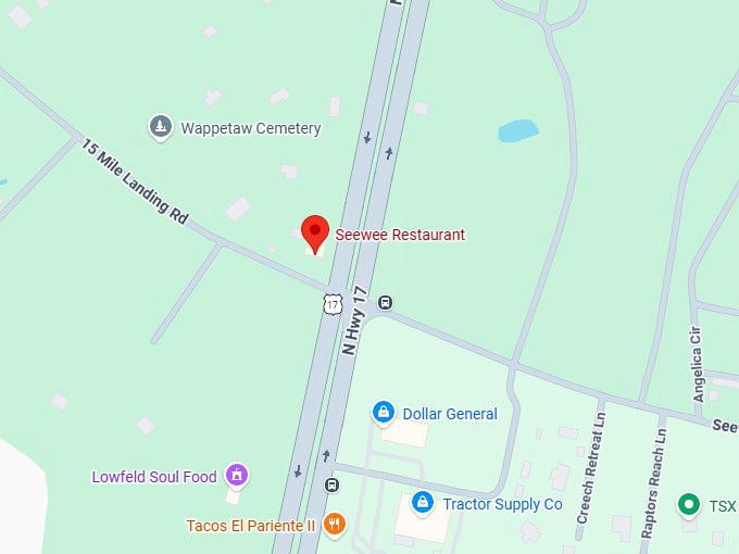 16. seewee restaurant map