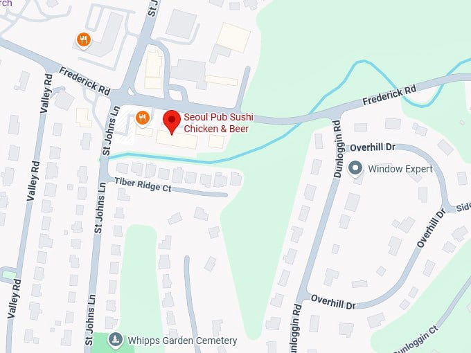 16. seoul pub sushi chicken & beer map
