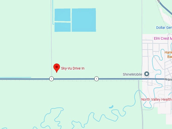 16. sky vu drive in map