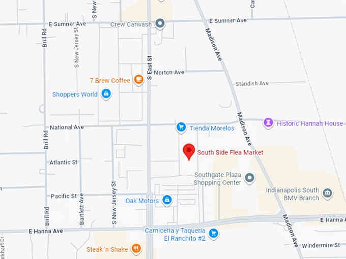 16. south side flea market map