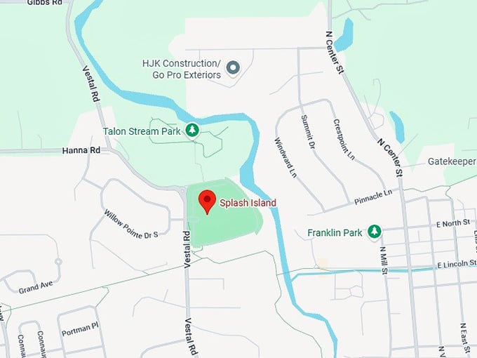 16. splash island map