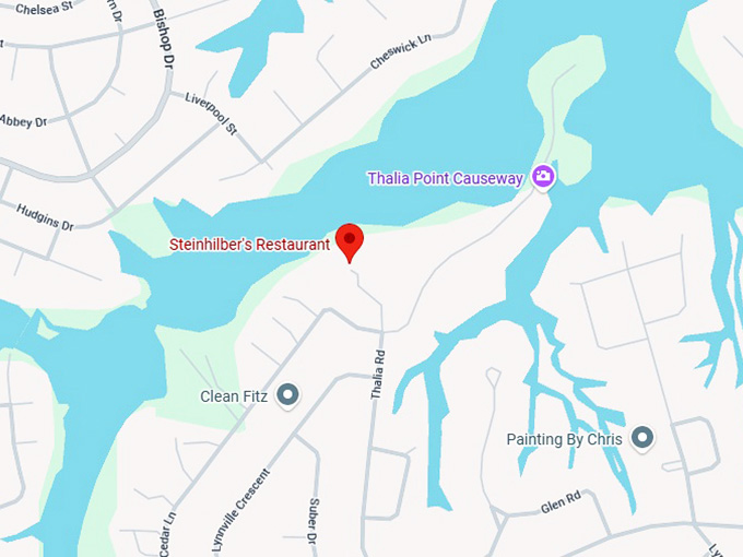 16. steinhilber&rsquo;s restaurant map