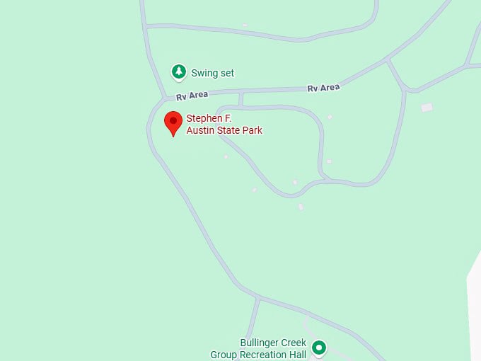 16. stephen f. austin state park map
