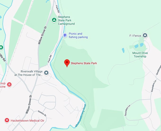 16. stephens state park map