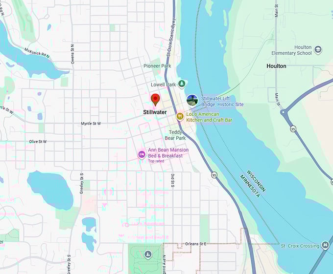 16. stillwater, mn map