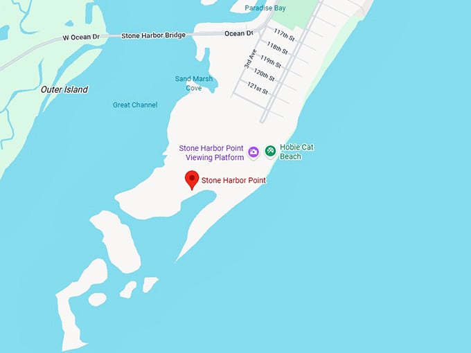 16. stone harbor point map