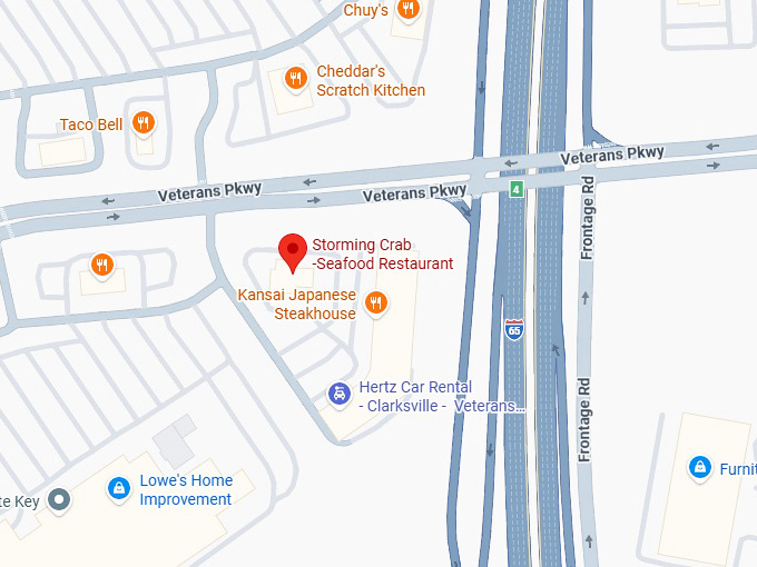 16. storming crab seafood restaurant map