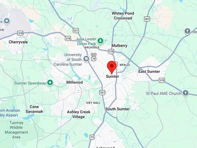 16. sumter sc map