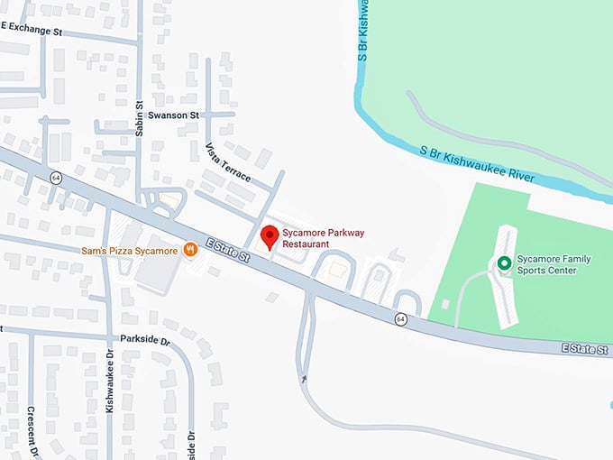 16. sycamore parkway restaurant map