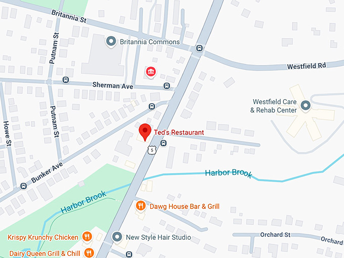 16. ted's restaurant map