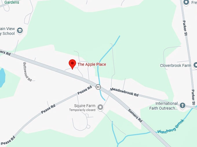 16. the apple place map