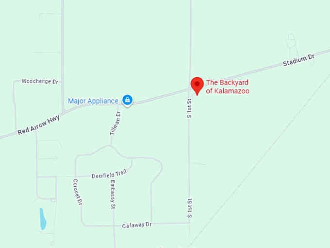 16. the backyard of kalamazoo map