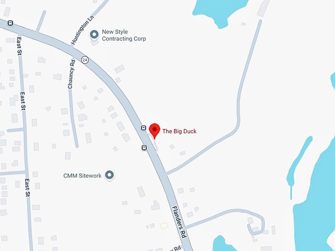 16. the big duck map