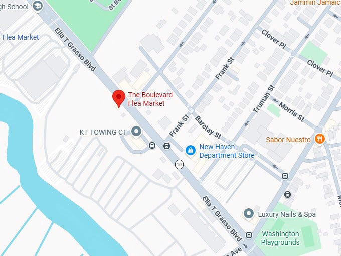 16. the boulevard flea market map