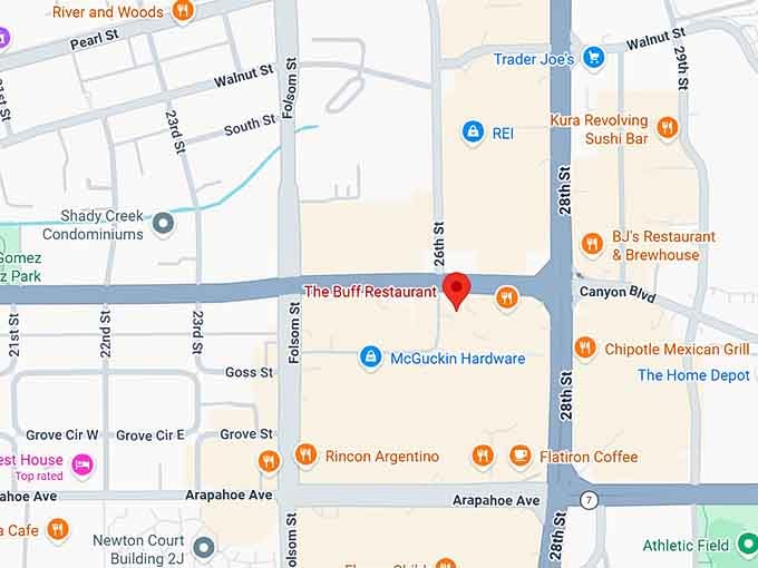 16. the buff restaurant map