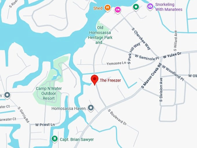 16. the freezer's map