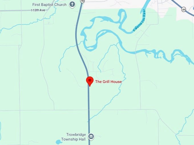 16. the grill house's map