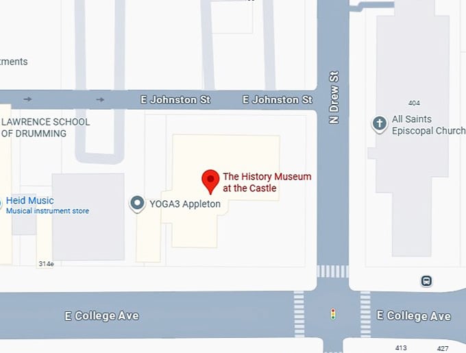 16. the history museum at the castle map