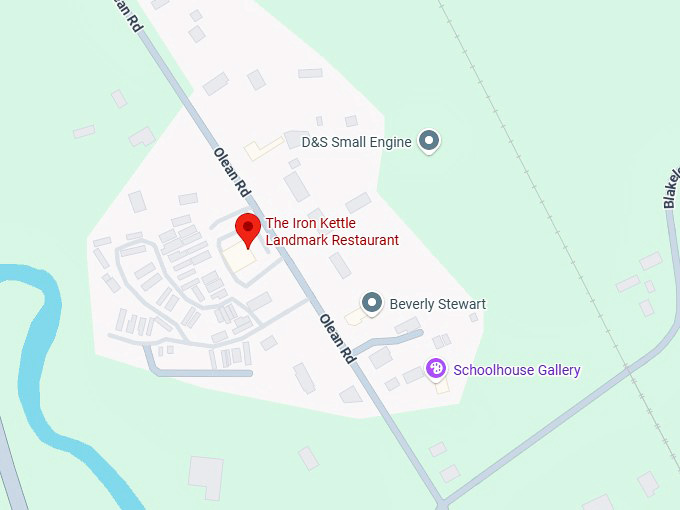 16. the iron kettle landmark restaurant map