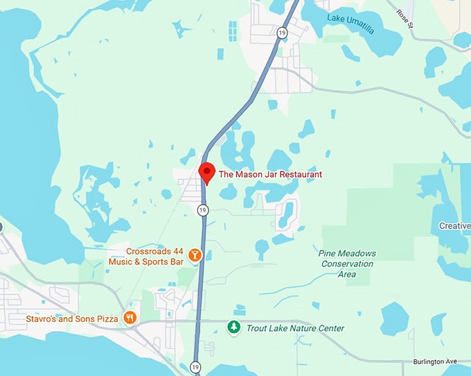 16. the mason jar restaurant map