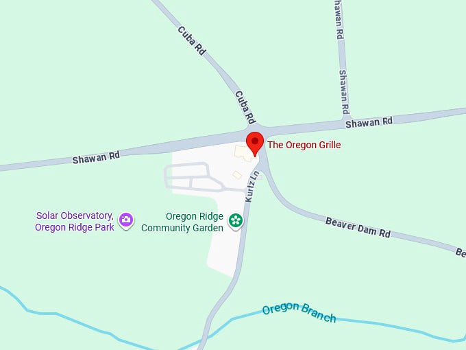 16. the oregon grille map