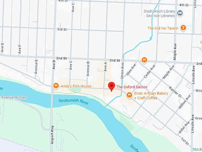 16. the oxford saloon map
