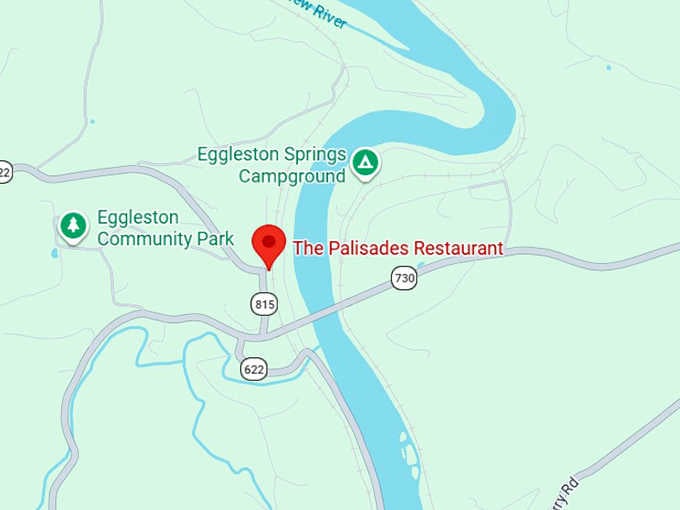 16. the palisades restaurant map