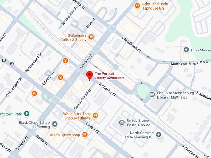 16. the portrait gallery restaurant map