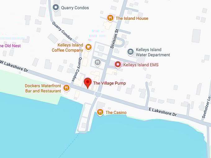 16. the village pump map