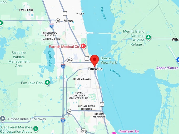 16. titusville fl map