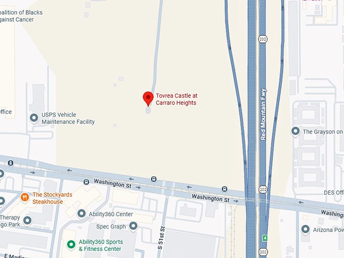16. tovrea castle at carraro heights map
