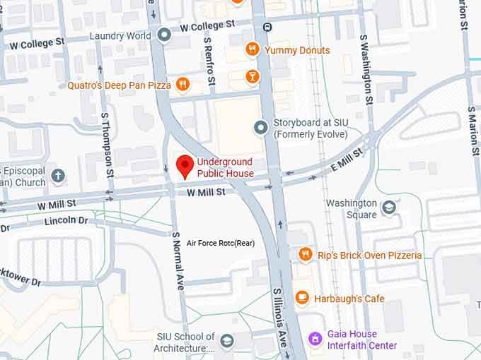 16. underground public house map