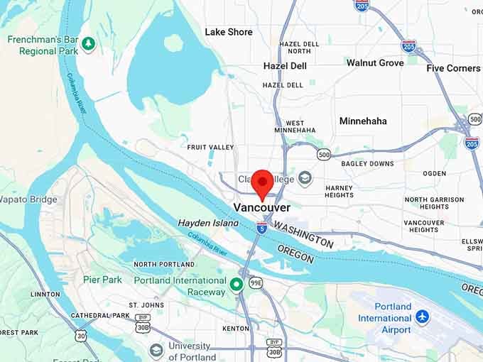 16. vancouver wa map