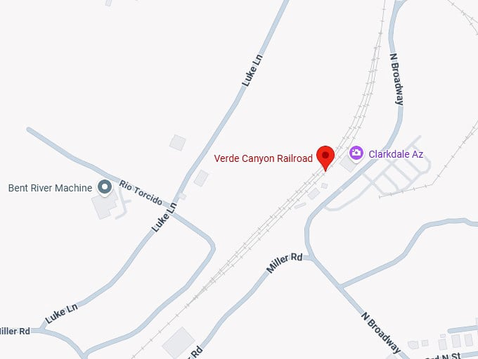 16. verde canyon railroad map