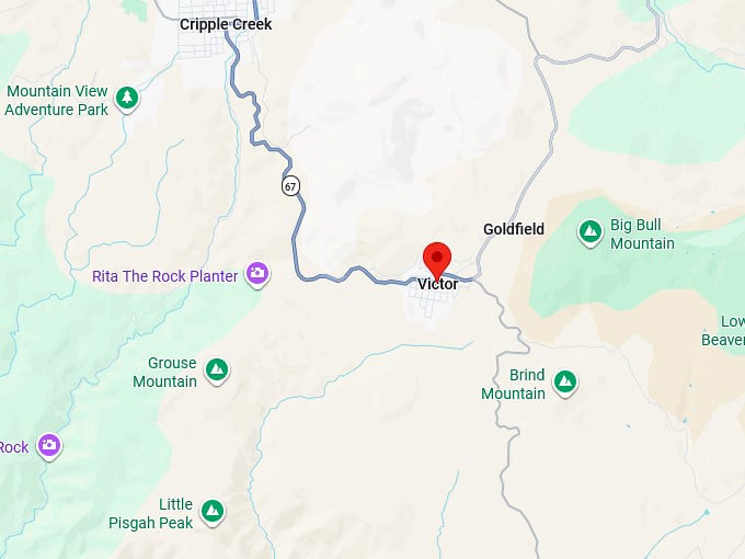 16. victor co map