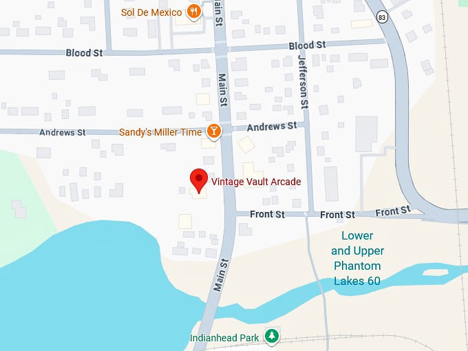 16. vintage vault arcade map