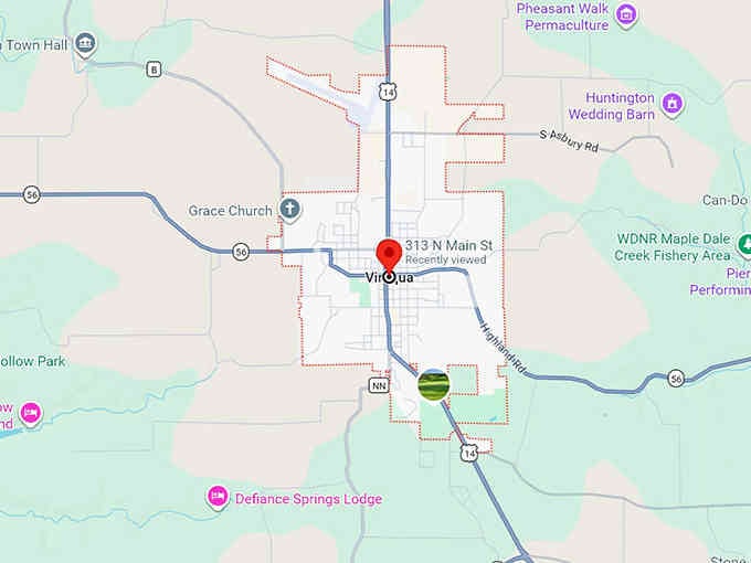16. viroqua map