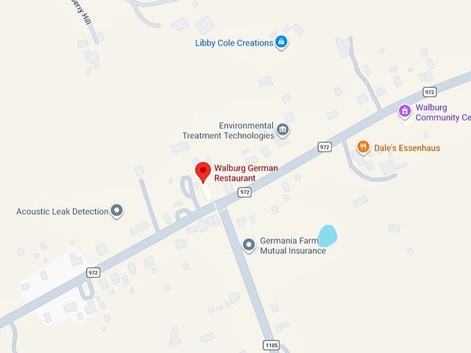 16. walburg german restaurant map