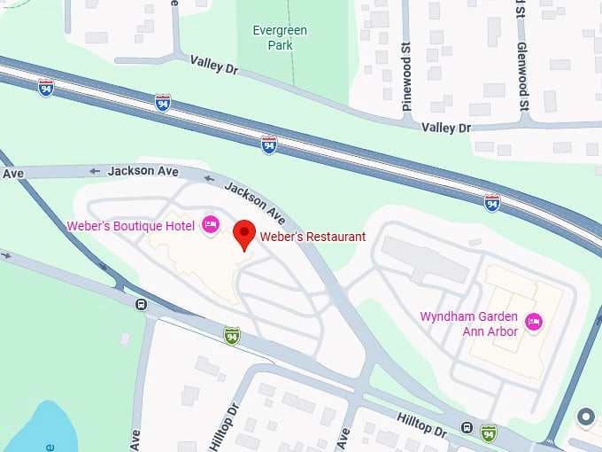 16. weber's restaurant map