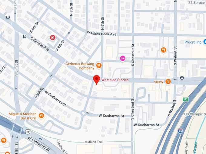 16. westside stories map