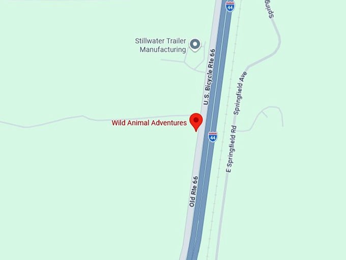 16. wild animal adventures map